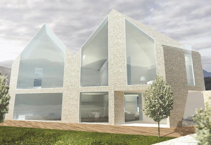 Shape-shifting house by D*haus: Responding to Nature