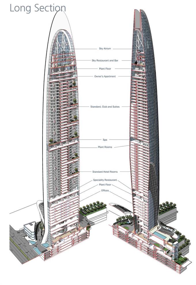 Namaste Tower, Mumbai: by WS Atkins, Dubai