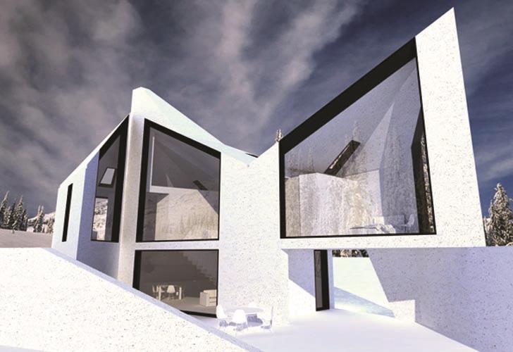 Shape-shifting house by D*haus: Responding to Nature