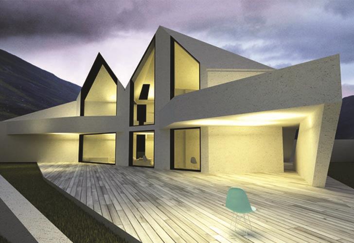 Shape-shifting house by D*haus: Responding to Nature