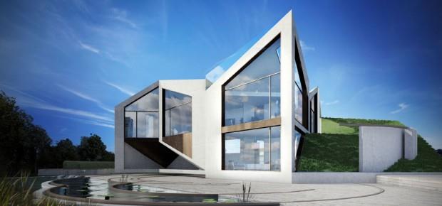 Shape-shifting house by D*haus: Responding to Nature